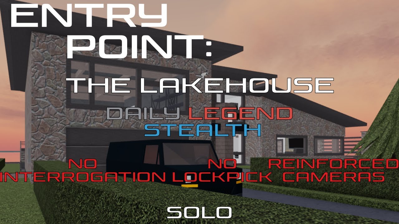 Entry Point: The Lakehouse - Daily Challenge┃29/06/2025┃Legend Stealth ...