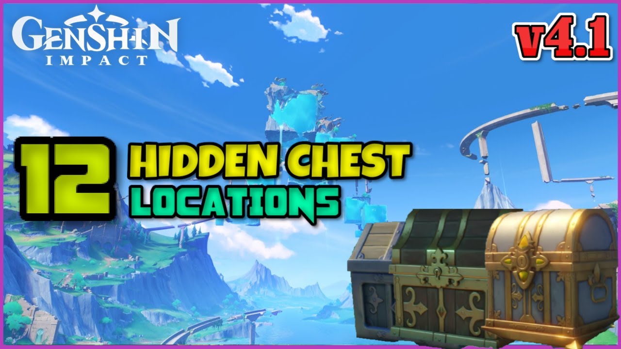 DONT MISS THESE HIDDEN CHESTS From Fontaine 4.1 | Hidden Chest | v4.1 ...