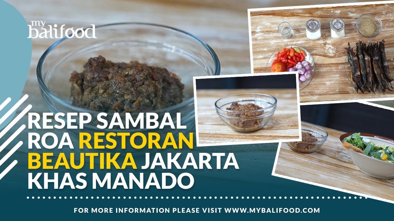 Resep Sambal Roa - Cara Membuat Sambal Roa Restoran Beautika Khas ...