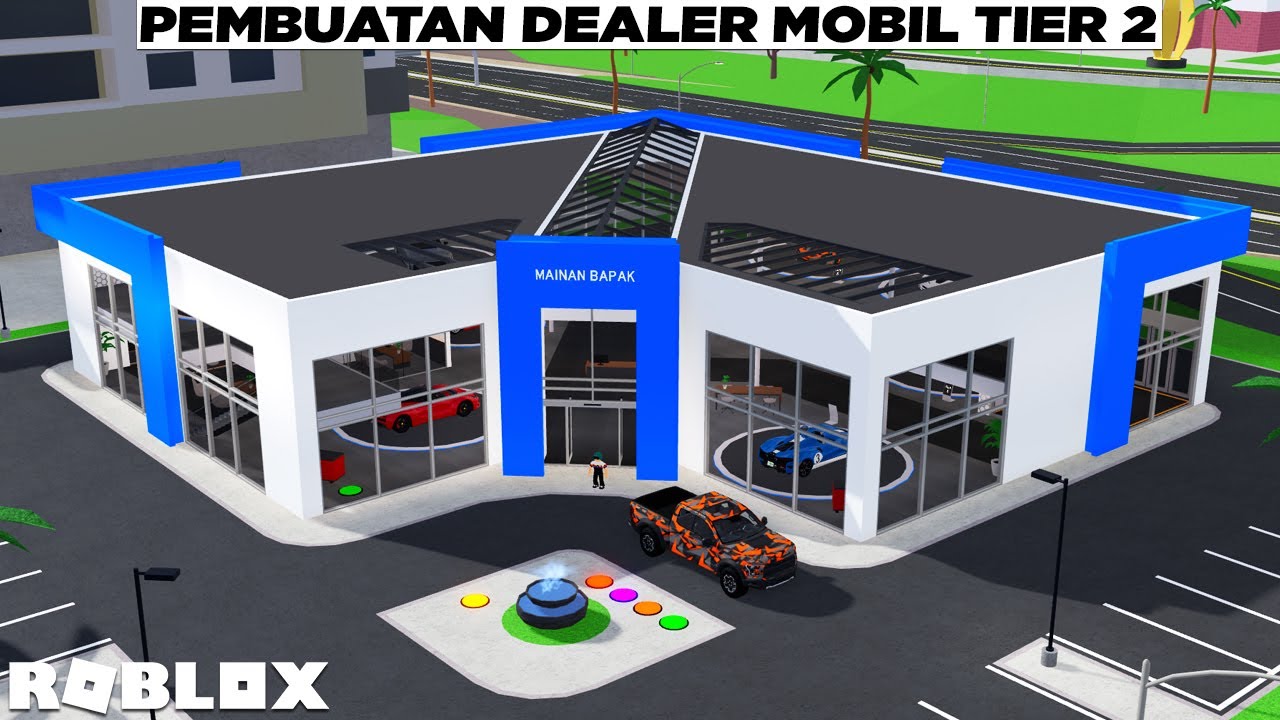 Total Habis 4M ++ Untuk Ngebangun Dealer Mobil Tier 2 di Game Roblox ...