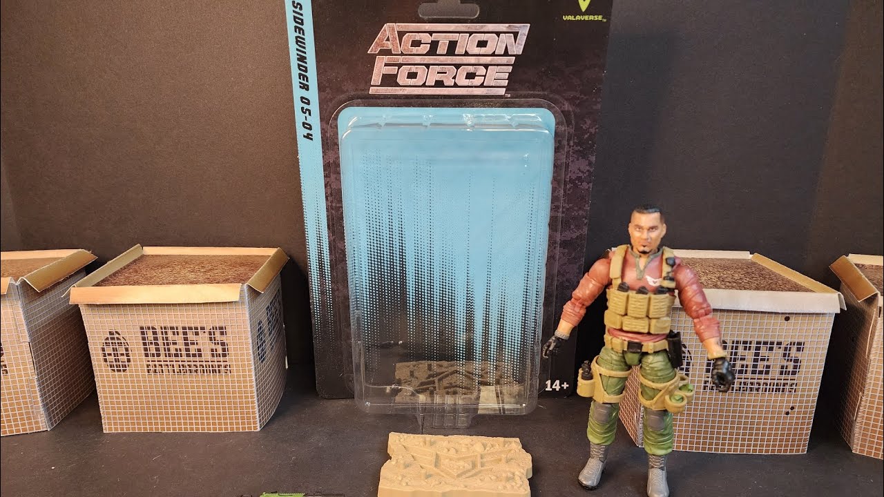 Valaverse Action Force Sidewinder - YouTube