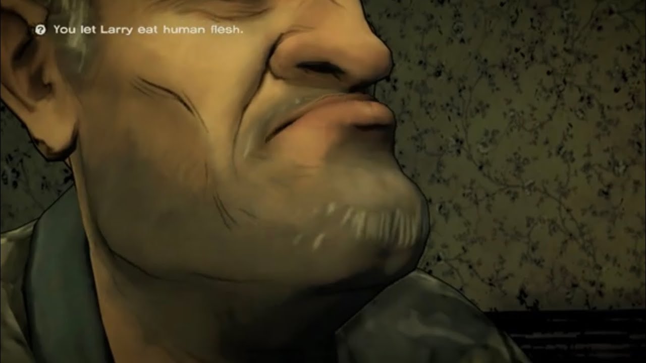 The Walking Dead Season 1 Episode 2 - Larry and Clementine Eat Mark ...