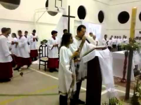 Precônio Pascal (Exulte) - Paróquia São Pedro - Barra do Ceará - YouTube