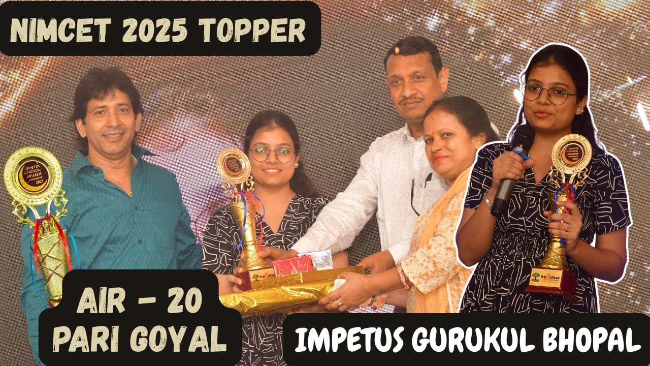 NIMCET 2025 Topper AIR - 20, Pari Goyal | Meet NIMCET 2025 Topper of ...