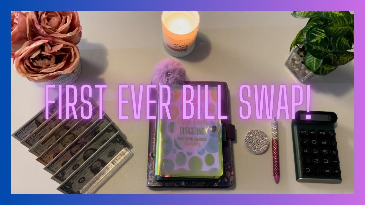 Bill Swap For the First Time! | Savings Challenges 💴💵 - YouTube
