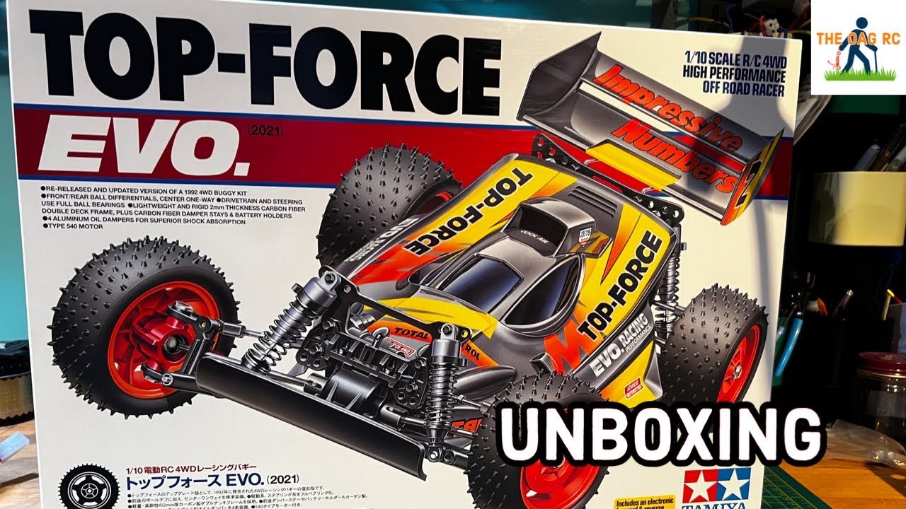 Tamiya Top Force Evo Unboxing #tamiya #topforce #rcbuild #topforceevo ...