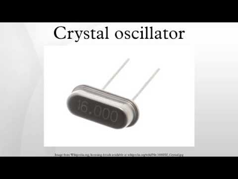 Crystal oscillator - YouTube