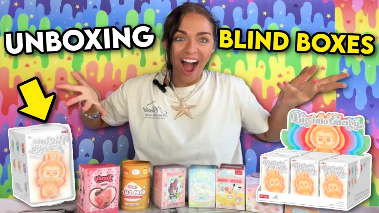 UNBOXING BLIND BOXES!!! *labubu unboxing + minis* - YouTube