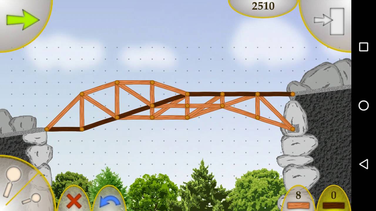 Solutions to Wood Bridges: levels 1-10 - YouTube