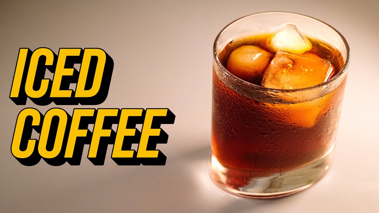 ICED COFFEE ☕ Oubliez le Cold brew, cette boisson fraîche est meilleure ...