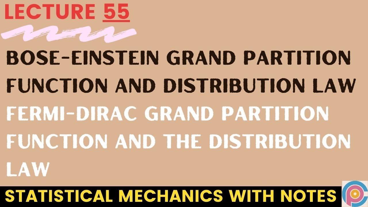 bose-einstein and fermi-dirac grand partition functions and the ...