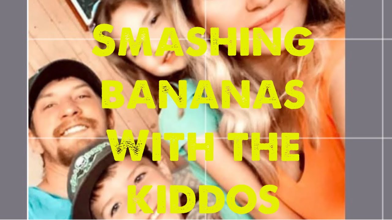 Smashing Bananas with the kids | Baseball bat VS banana - YouTube