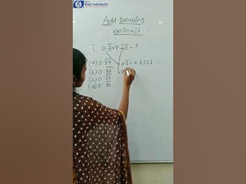 Add Recurring Decimals | Math Tricks - YouTube