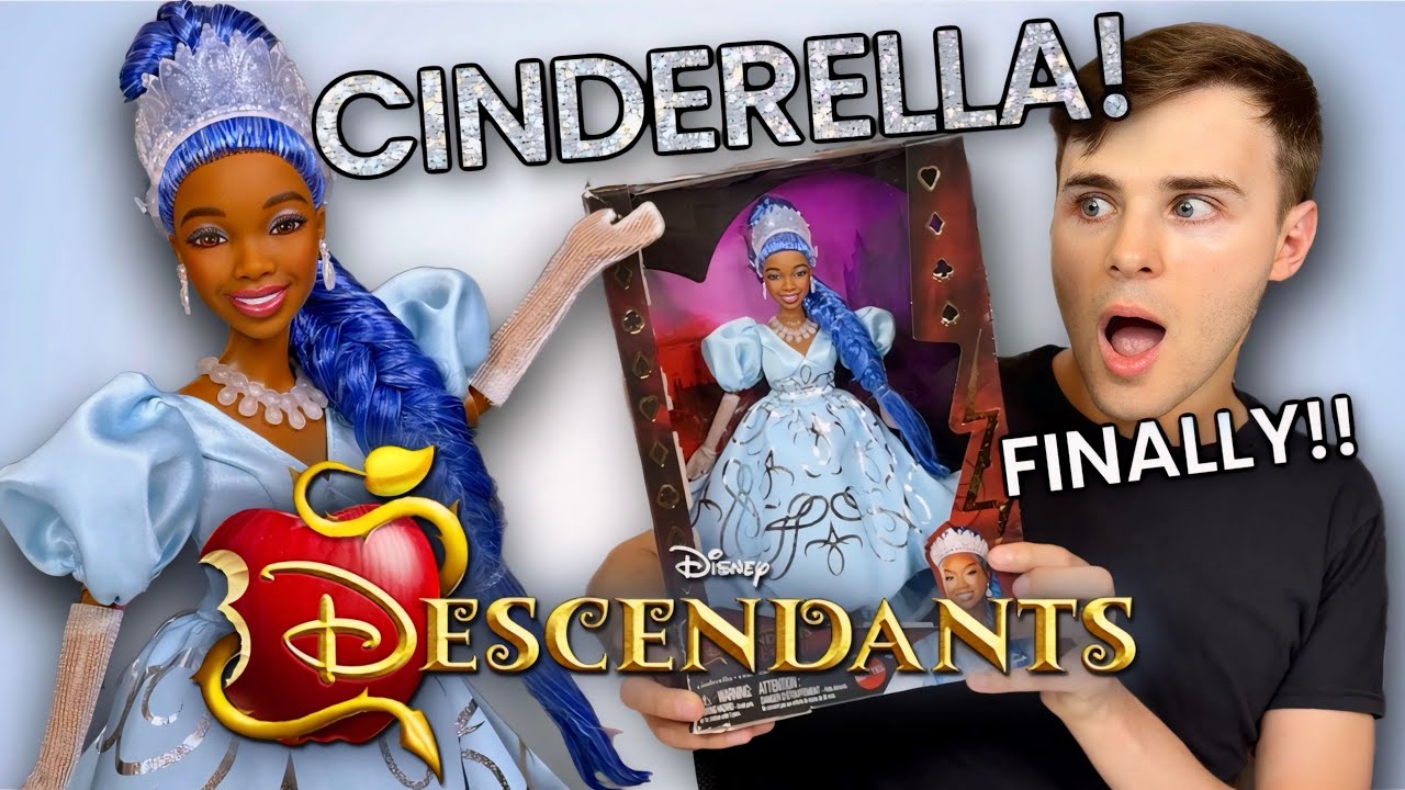Brandy As CINDERELLA! Disney Descendants NEW DOLL! Unboxing, Review ...