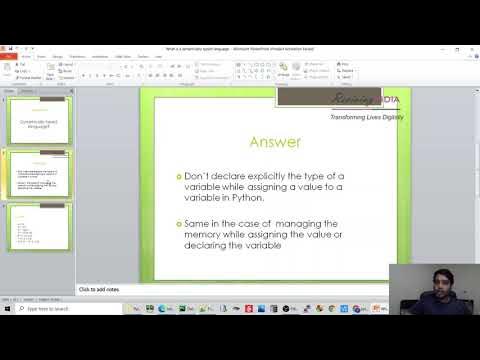 Python Interview Question | What is a Dynamically Typed Language? | Tutorial 02 - YouTube