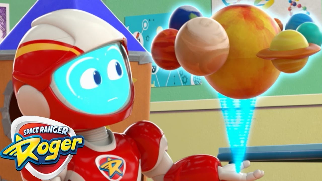 Space Ranger Roger | Roger Fixes The Solar System | Wildbrain Cartoon ...