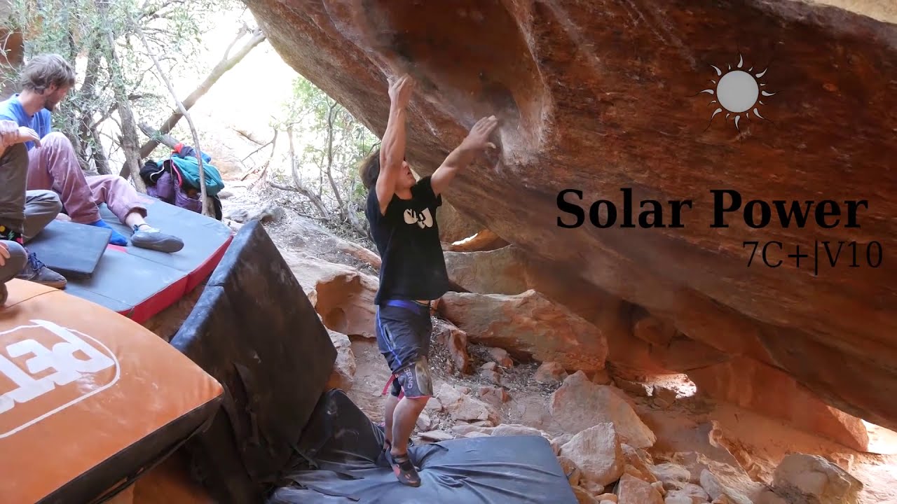 Solar Power, 7c+. Rocklands - YouTube