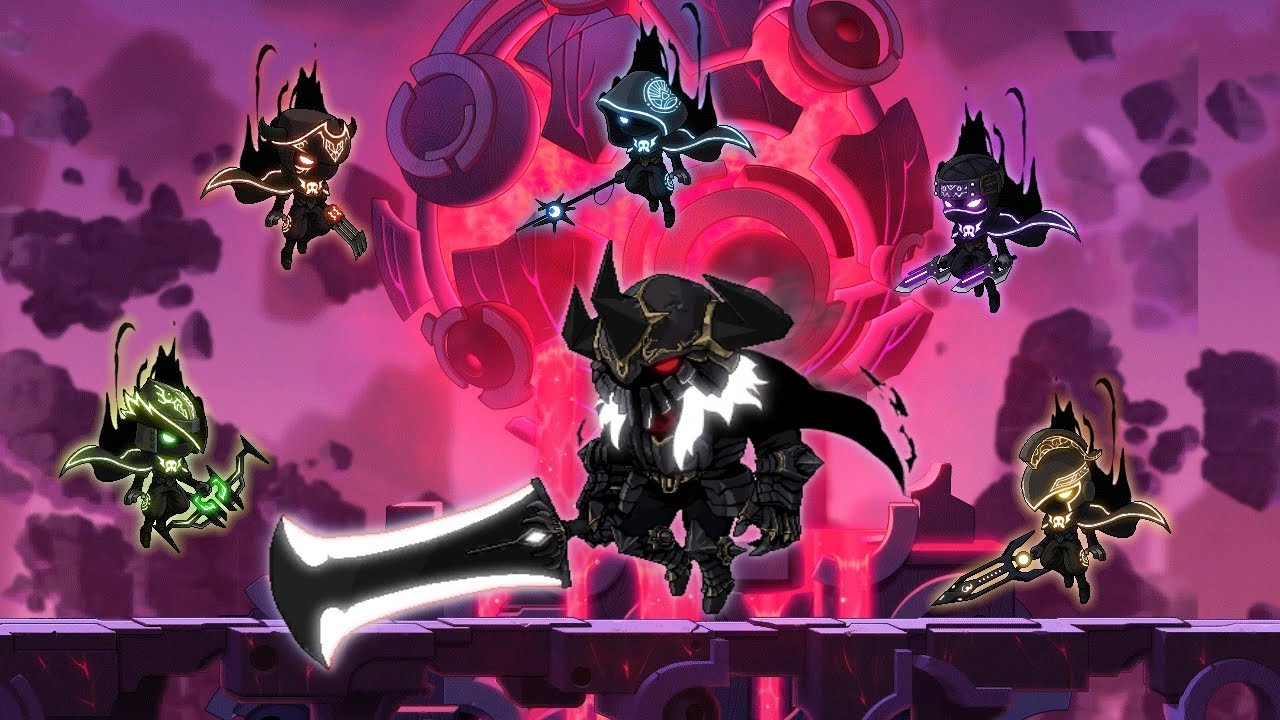 Maplestory [GMS Reboot] Normal Darknell Solo Dual Blade 35k - YouTube