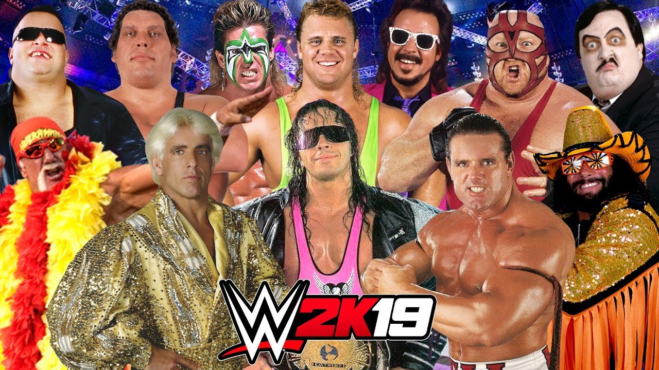 WWE LEGENDS ROYAL RUMBLE | WWE 2K19 Gameplay - YouTube