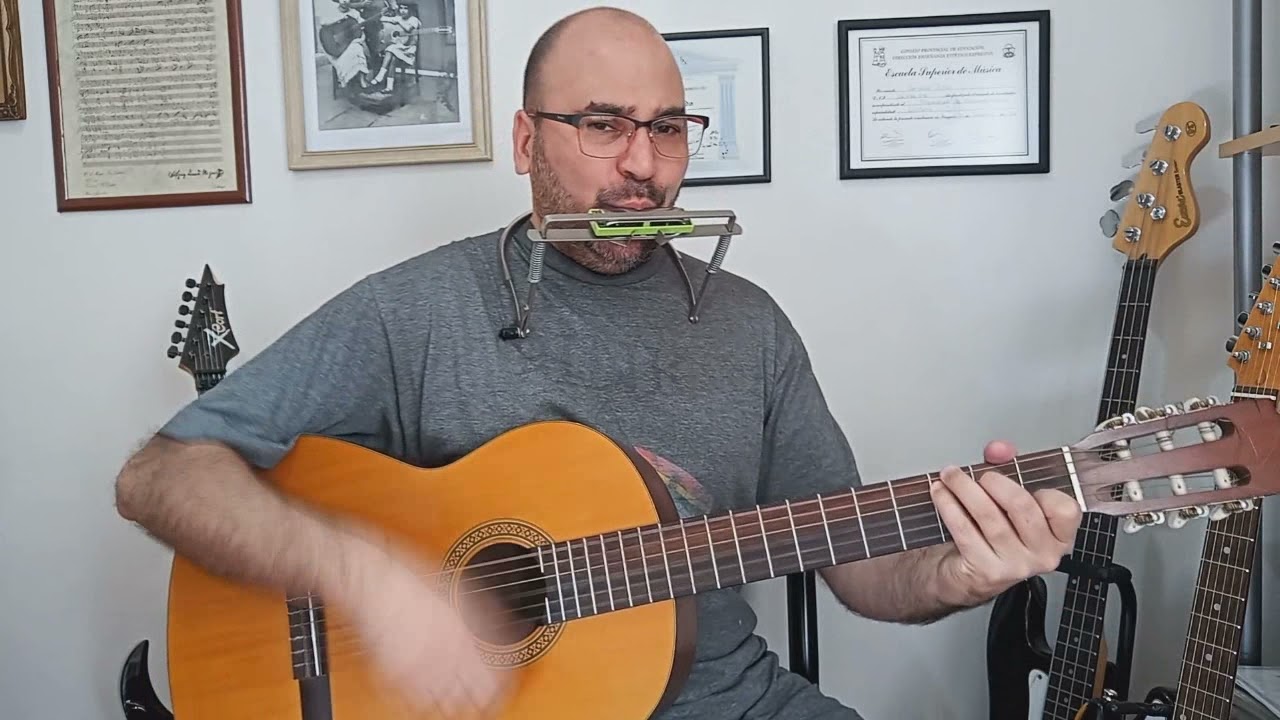 Coldplay - The Scientist. Guitar & Harmonica cover + tabs. - YouTube