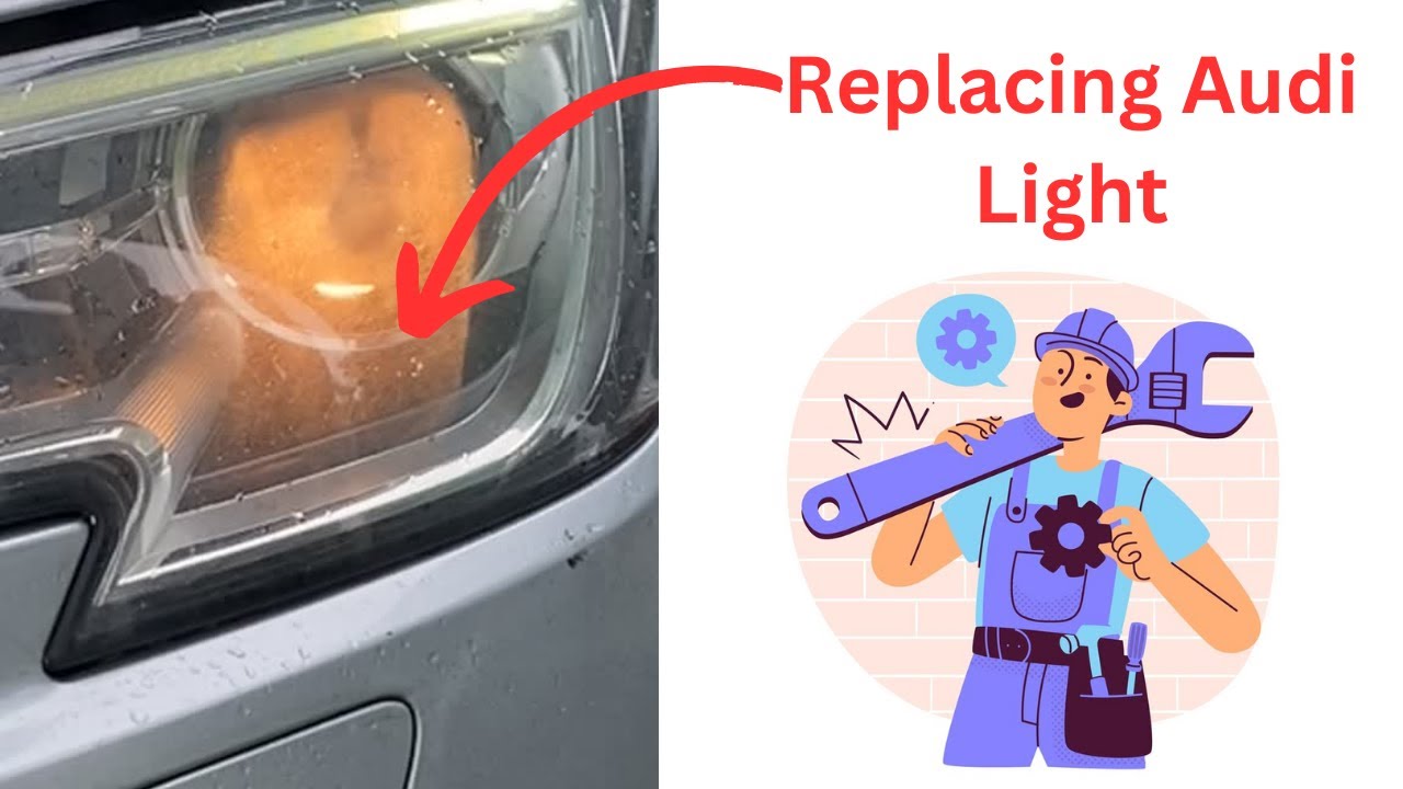 Fixing Audi Front Light - YouTube