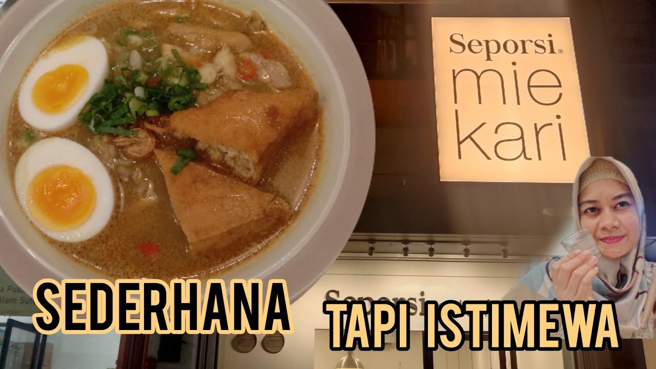 SEDERHANA TAPI ISTIMEWA!! Seporsi mie kari review !! - YouTube
