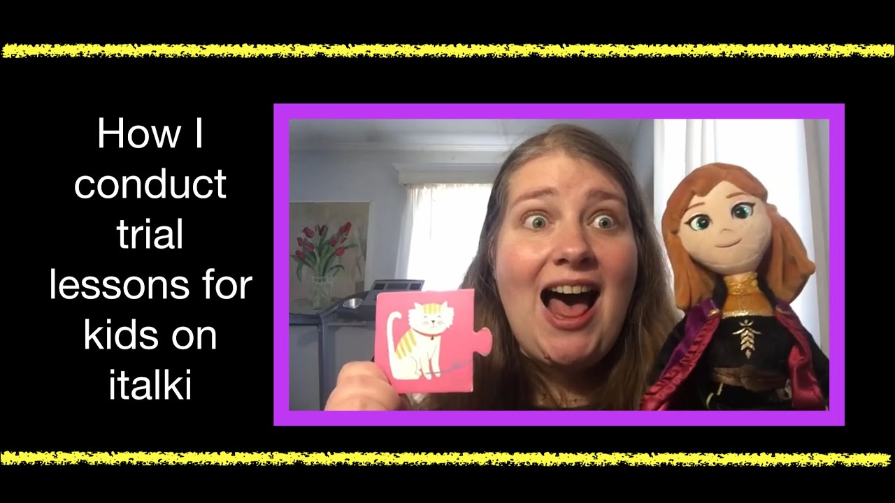 How I conduct a kids’ trial class - ESL teaching - YouTube