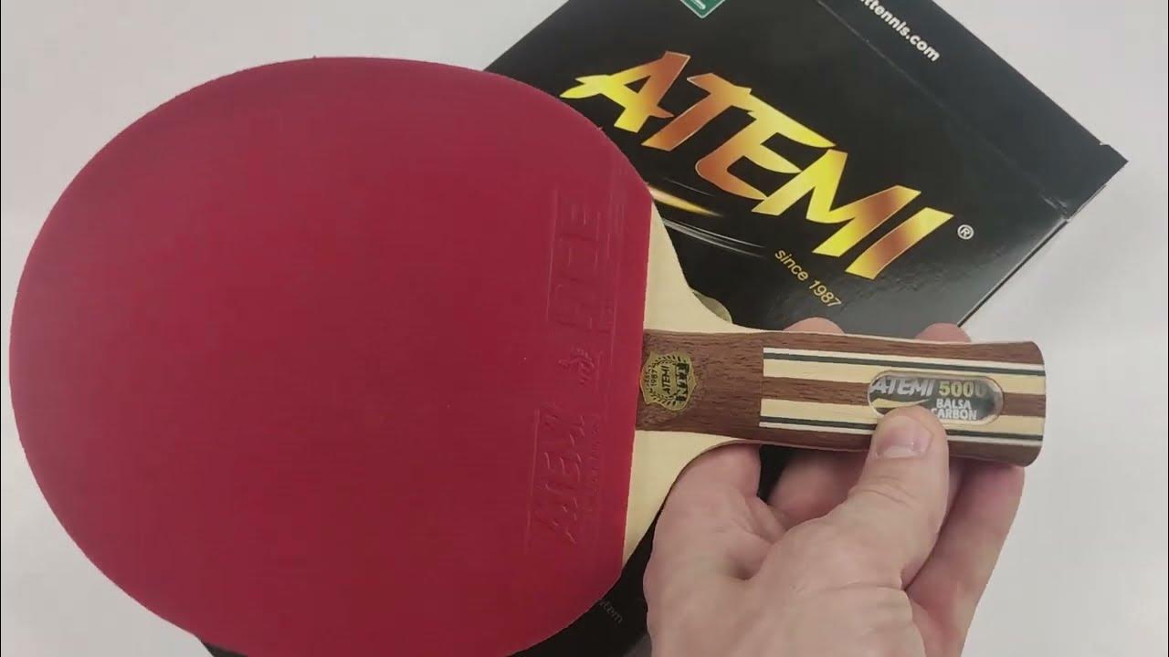 Ракетка для настільного тенісу Atemi 5000 PRO Balsa Carbon ECO Line A ...
