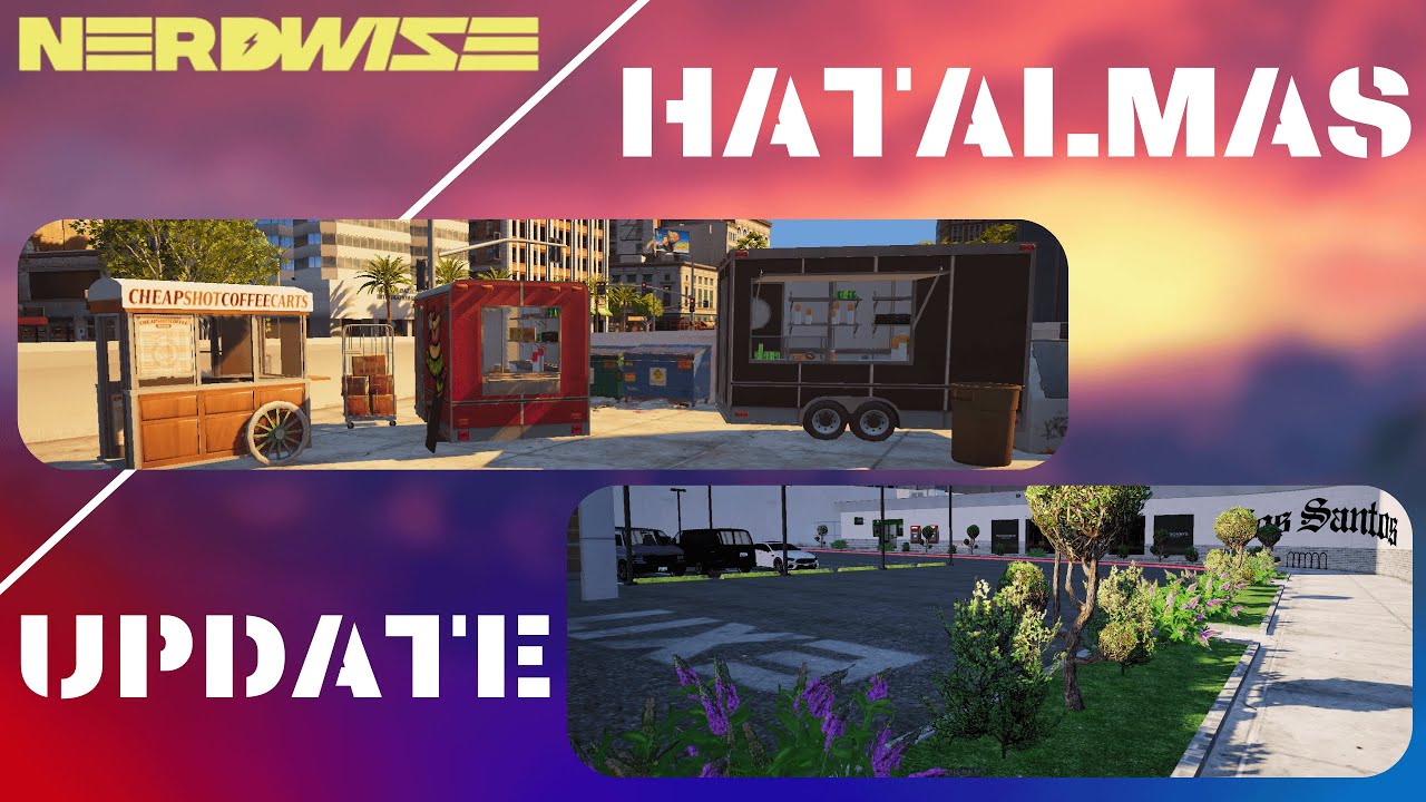 A városunk MEGÚJUL 😱🌇 - NERDWISE RP - YouTube