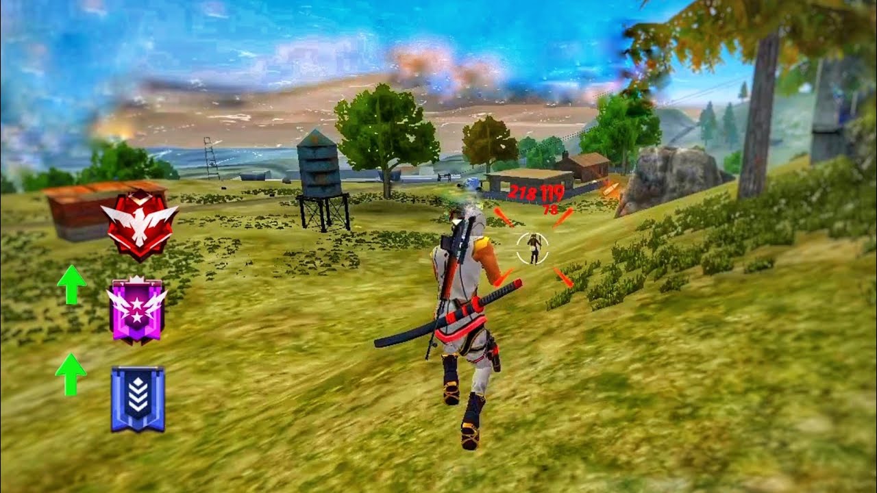 O NINJA BRANCO DESTRUIR TODOS BUTECOS NA PARTIDA!! RANK FREE FIRE ...