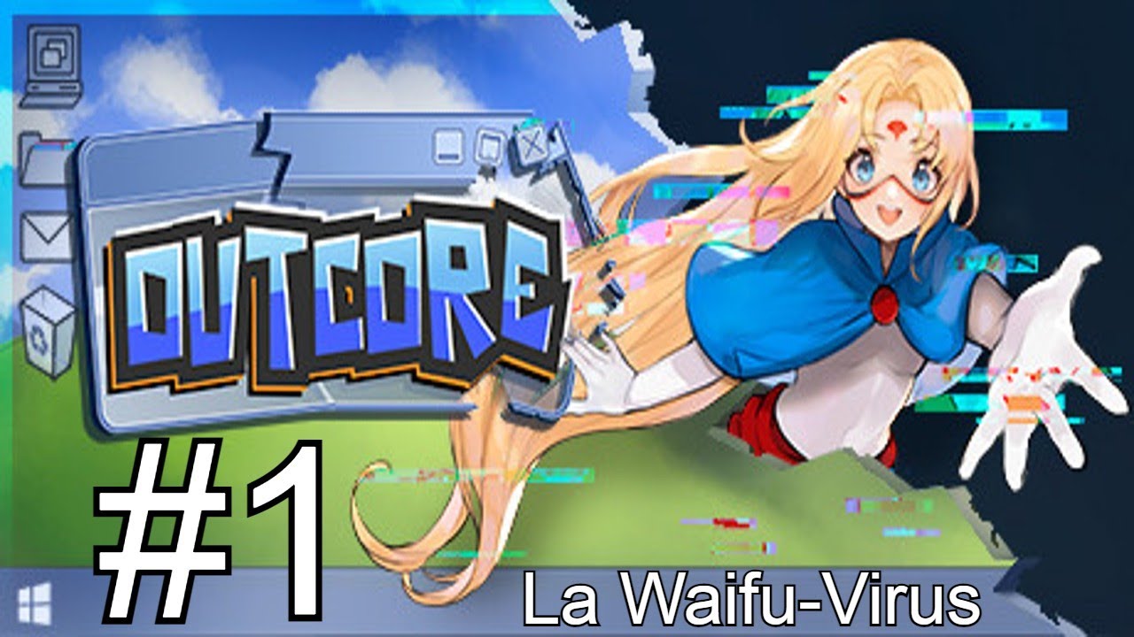 Una waifu-virus se cuela en mi PC | Outcore: Desktop Adventure (Español ...