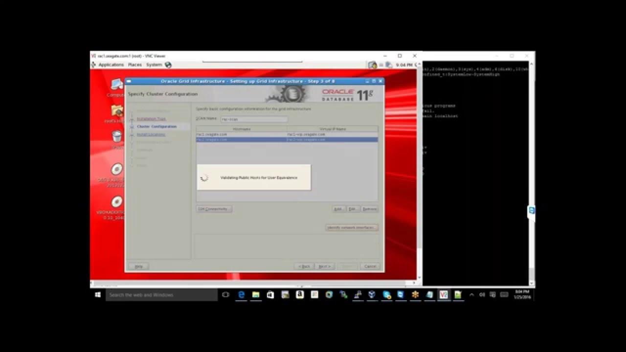 Oracle Rac 11g R2 Clusterware Installation Youtube