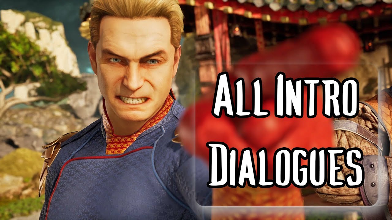 MK1 - Homelander All Intro Dialogues - YouTube