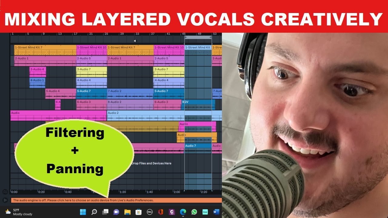 How to EQ and Pan Layered Vocals in a Mix - YouTube