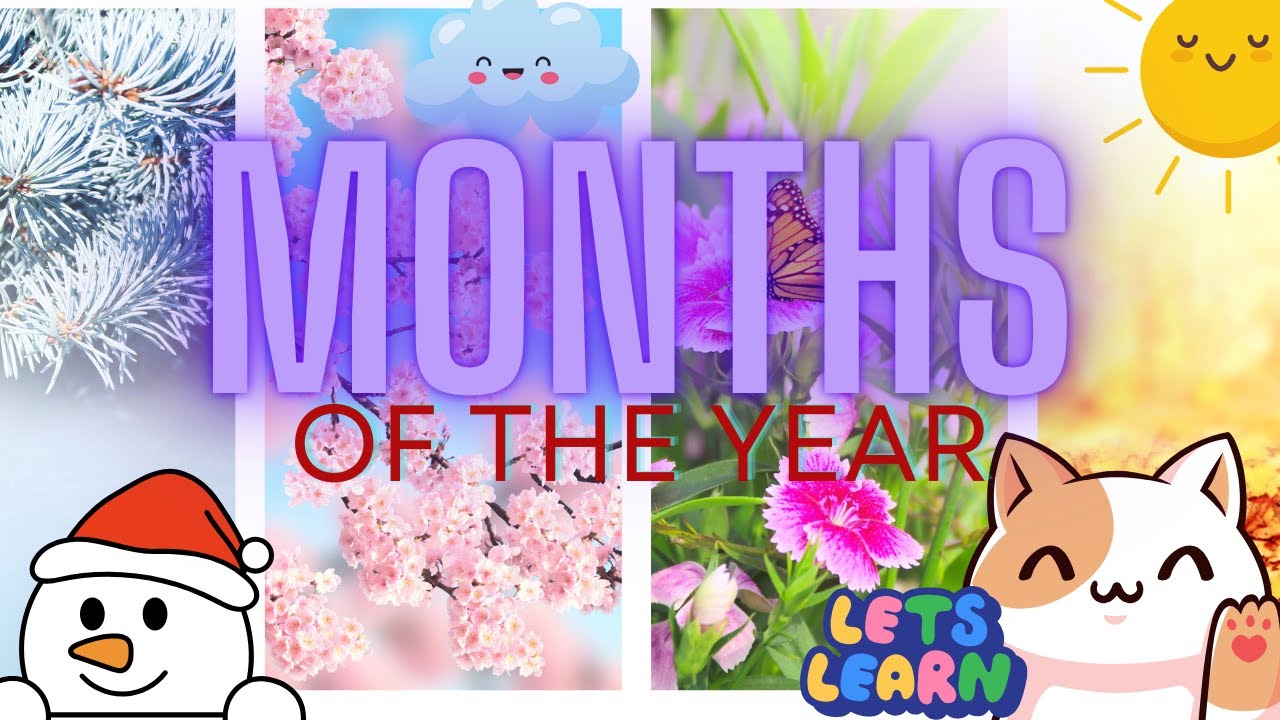 Months of the year - Learn the 12 Months of the year. Sing Along! - YouTube