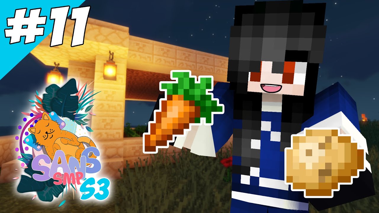 Sans SMP S3 #11 - JADI PETANI KENTANG DAN WORTEL DEMI JADI KAYA DI SANS ...