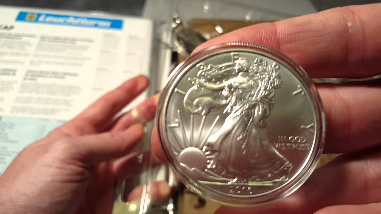 lighthouse EnCap air-tite silver coin holder display pages review - YouTube