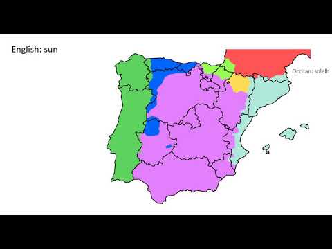 Languages of the Iberian Peninsula | Word Comparison - YouTube