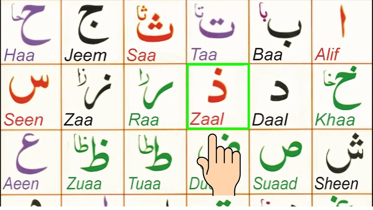 Qaida Noorania lesson 1 Alif Baa Taa | Arabic Alphabet | Arabic ...