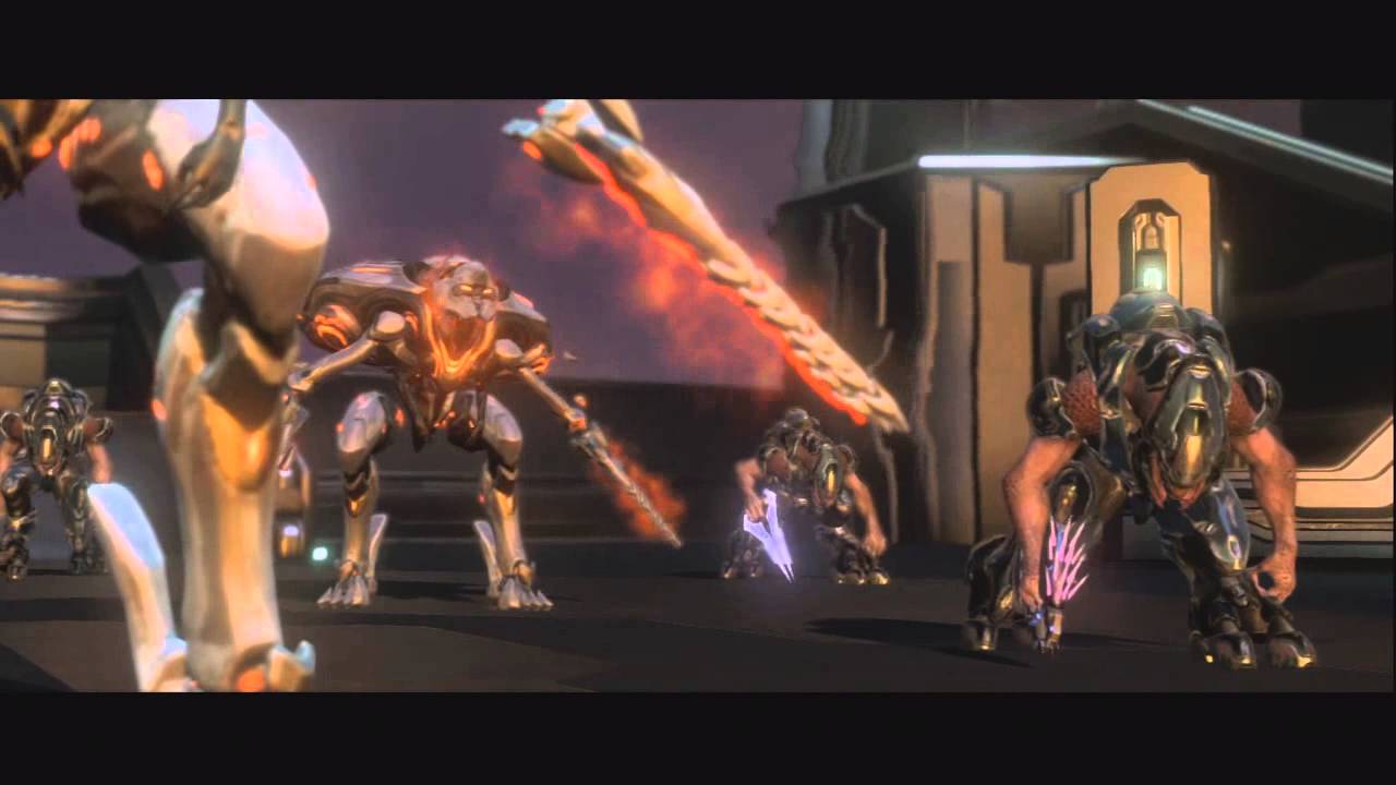 Halo 4: Master Chief meets Forerunner Boss Didact - YouTube