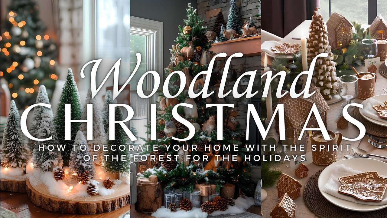 A Woodland Christmas: How to Decorate Your Home with the Spirit of the ...