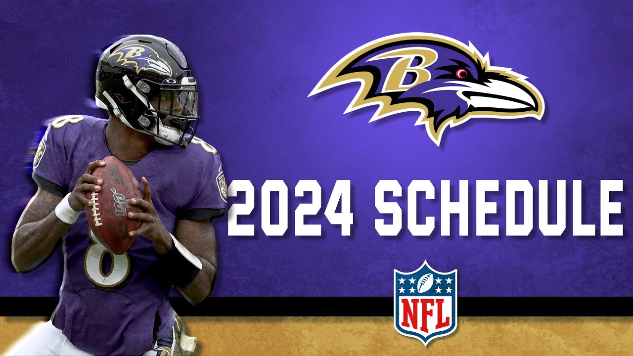 Baltimore Ravens 2024 Schedule Release - NFL Gameplan - YouTube