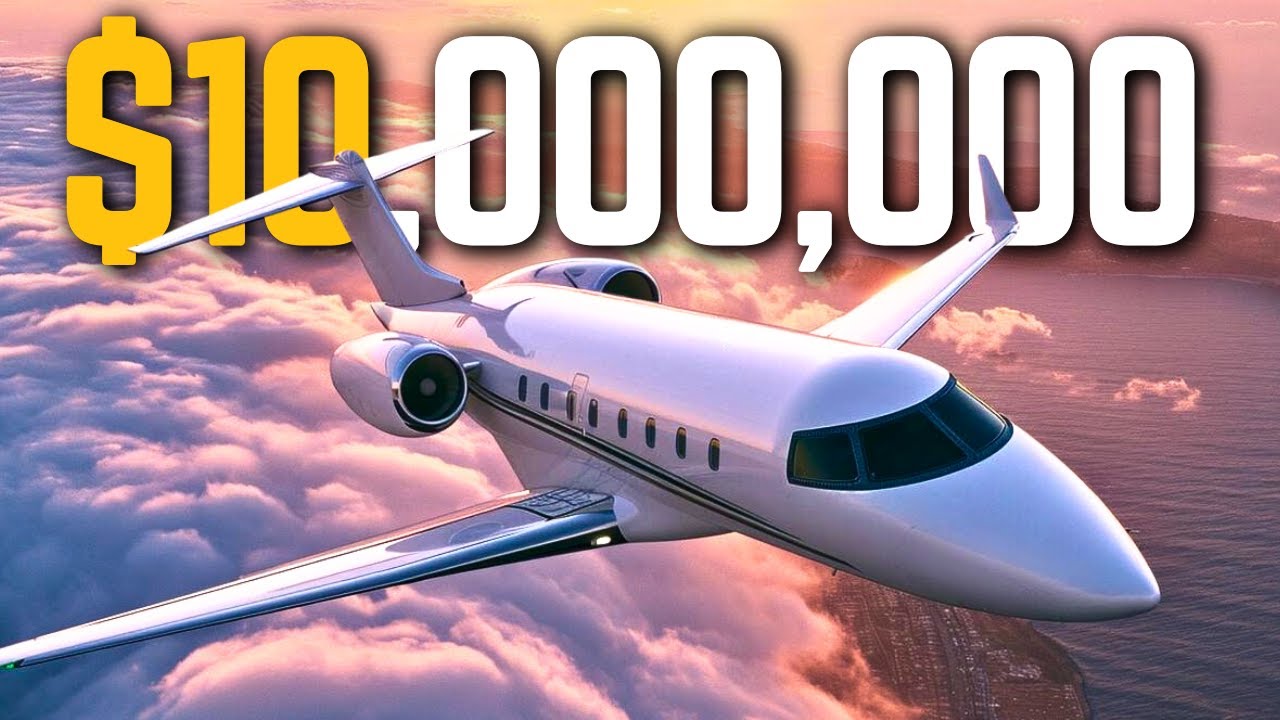 Inside The $10 Million Bombardier Challenger 600 - YouTube
