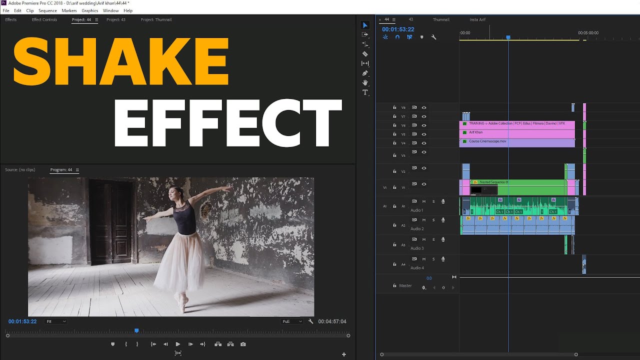 High Beat Effect | Screen Shake Effect Premiere Pro - YouTube