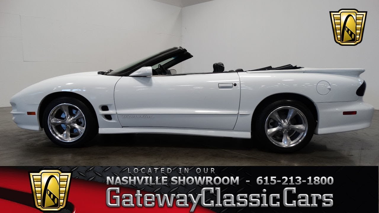 2001 Pontiac Firebird Trans Am WS6 Convertible, Gateway classic cars ...