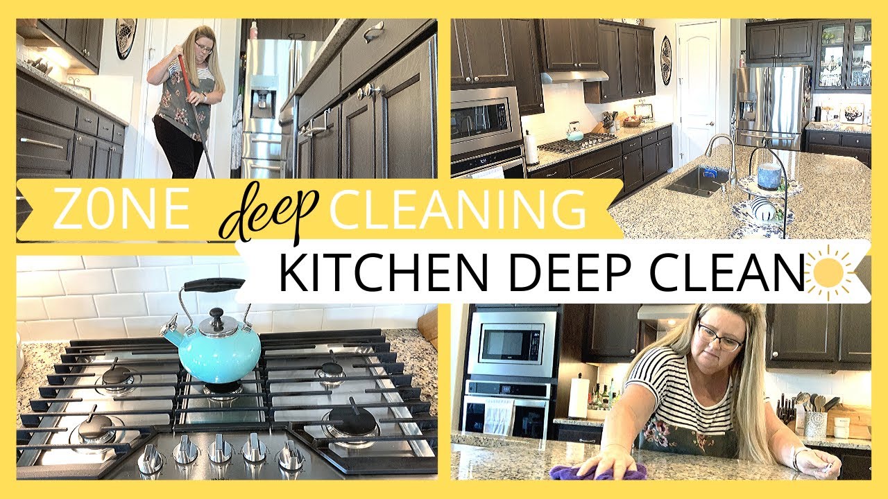 EXTREME CLEAN 2020/DEEP CLEAN KITCHEN/ZONE CLEANING - YouTube