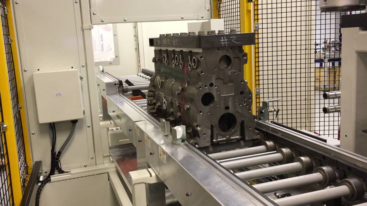 VGAGE In Line Automatic Gaging System for Cylinder Bore - YouTube