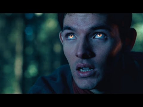 Every Time Merlin Speaks The Dragon Language | Movie Clips3.0 |