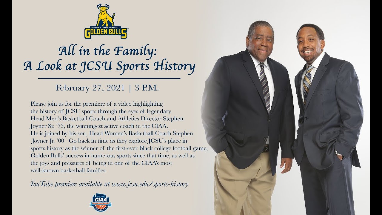 All in the Family: A Look at JCSU Sports History - YouTube