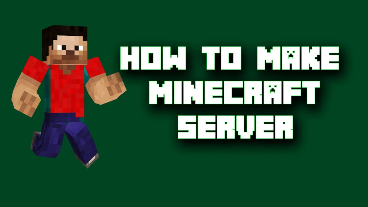 How to make minecraft server | Free & Easy - YouTube